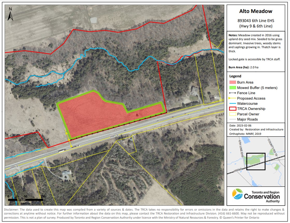 Alto Meadow Prescribed Burn - Toronto and Region Conservation Authority ...